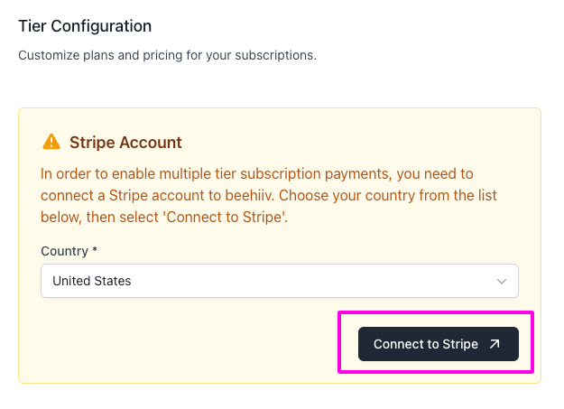 How to set up a Stripe account for paid subscriptions – beehiiv