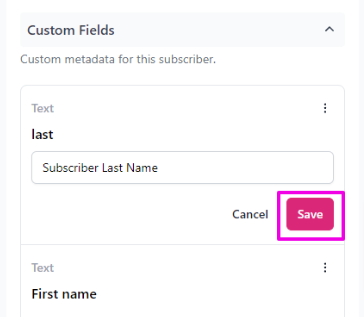How to edit custom fields in subscriber profiles – beehiiv