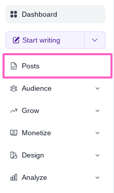 How to create a post - Knowledge Base - beehiiv